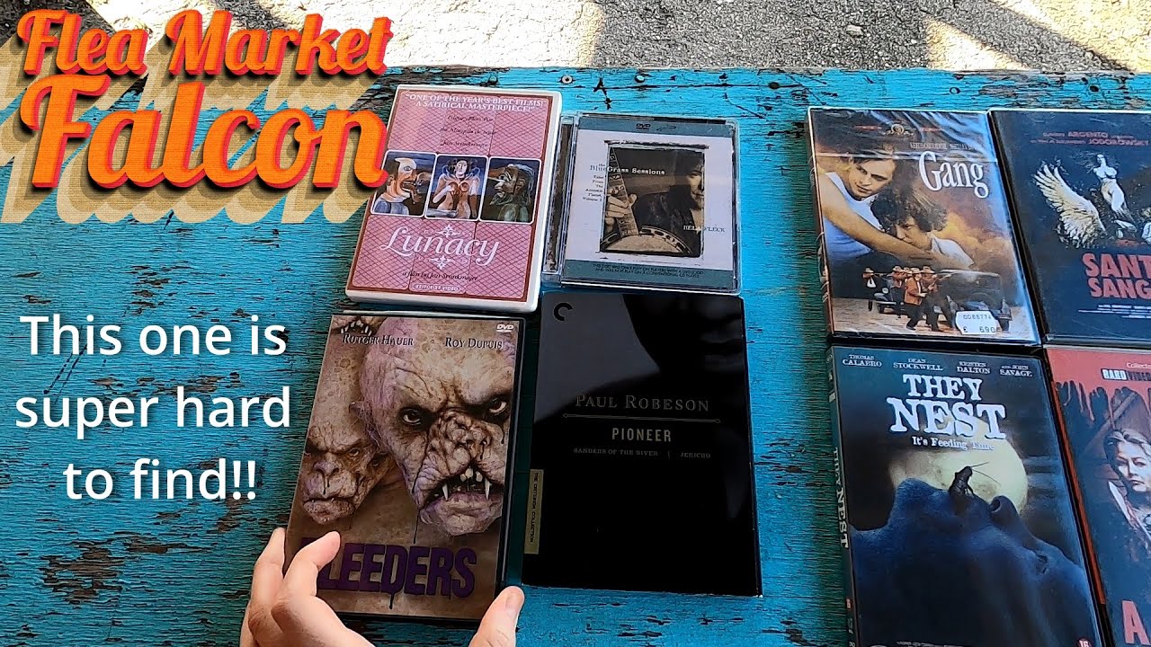 Hunting the Flea Market for rare out of print Horror and Exploitation ...