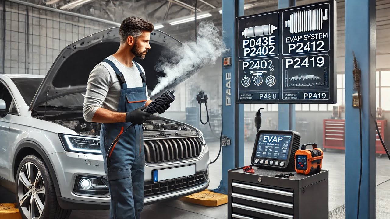 P043E, P043F, P2401, P2402, P2419 Toyota RAV4 2013-2018 Evaporative ...