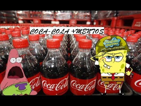 SPONGEBOB arranged a SUPER EXPERIMENT with 10,000 liters of COCA-COLA ...