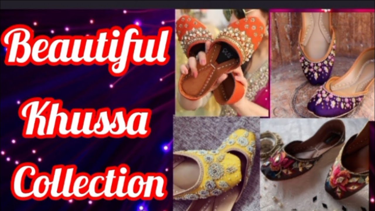Stylish & Comfortable Khussa Design 2025 || Foot wear Collection ...