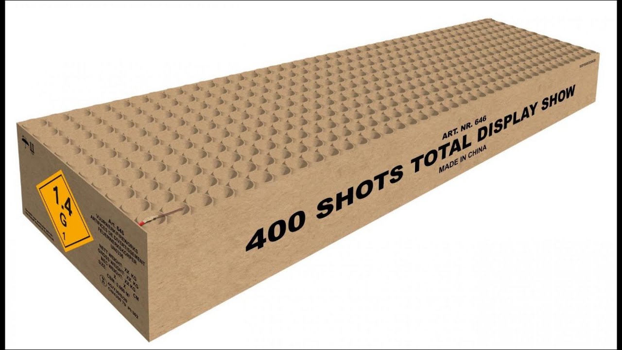 Total display show 400 shots - YouTube