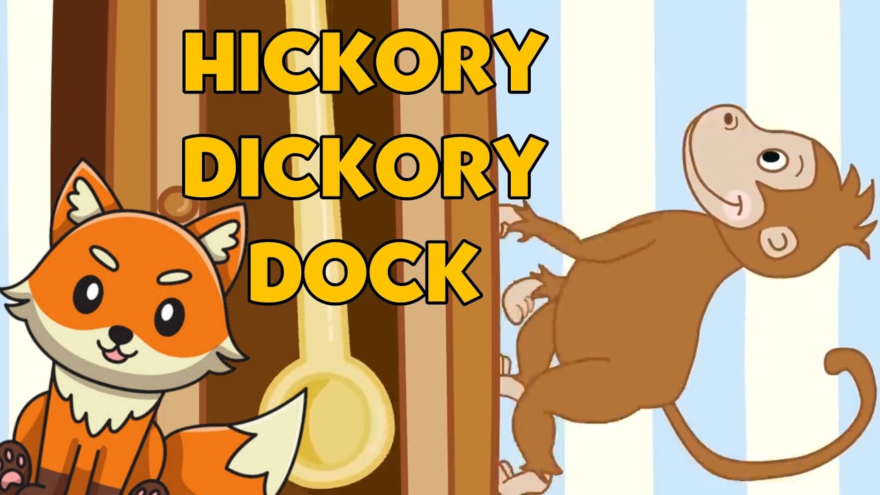Monkey! Hickory Dickory Dock Animals | Ripple Effects and High and Low ...