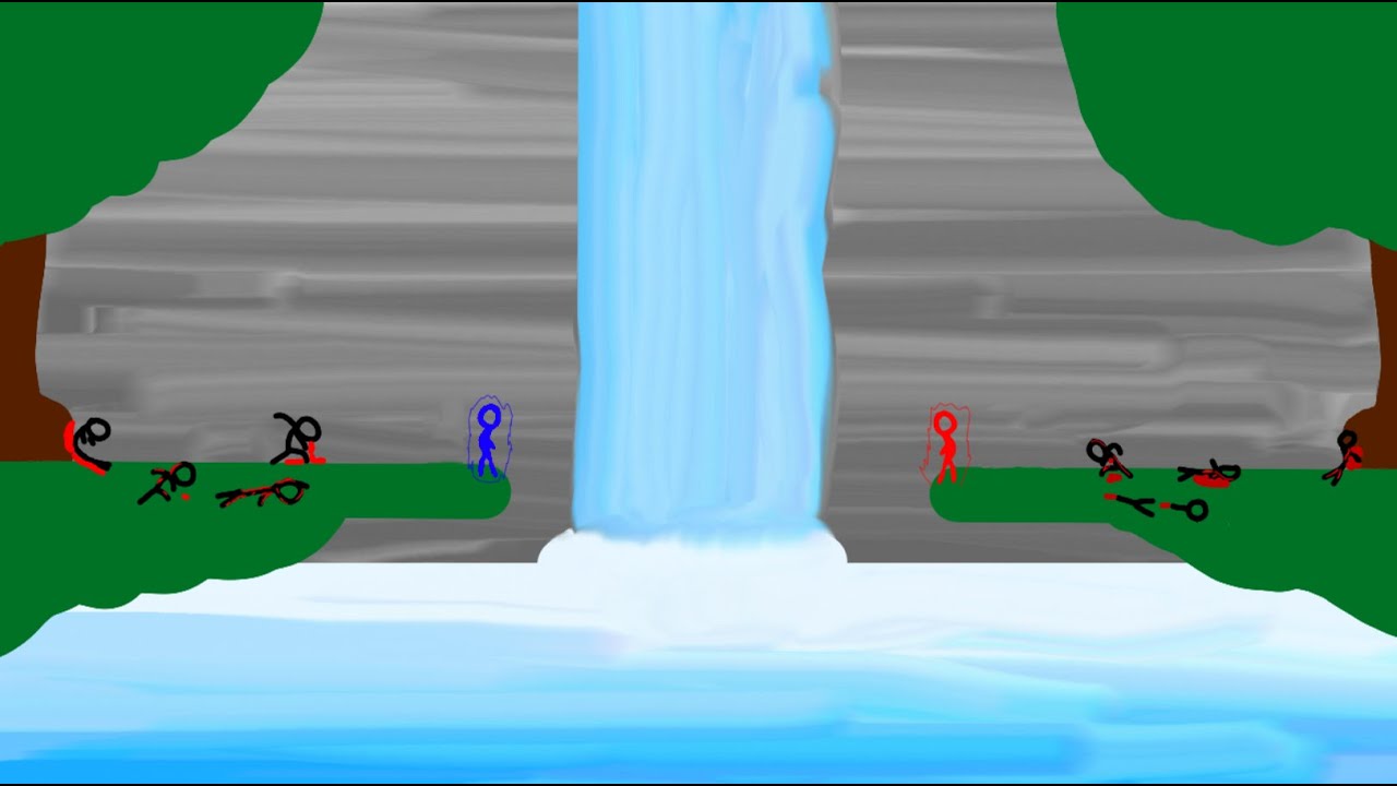 water fall drawing prt2 - YouTube