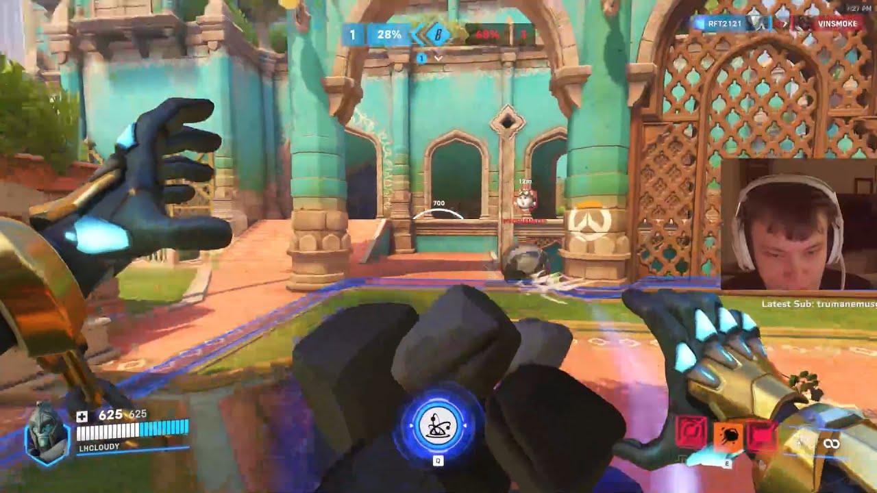 16K DMG! LHCLOUDY SIGMA GAMEPLAY OVERWATCH 2 SEASON 14 TOP 500 - YouTube