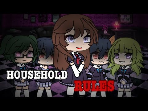 HOUSEHOLD RULES // GACHA LIFE || GACHA MEME \\ GACHA LIFE 💕 - YouTube