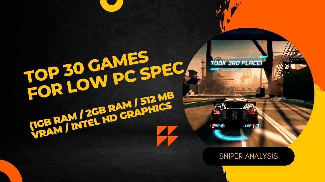 Top 30 Games for Low Spec PC - YouTube