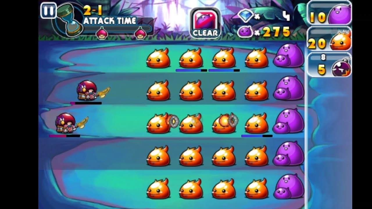 Slime Vs Mushroom 2 ( 2-1 ) - YouTube