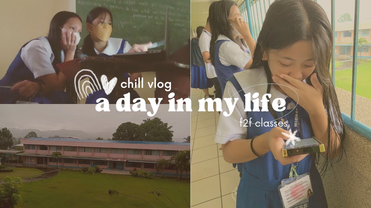 Ep.1| highschool vlog, face to face classes, chill study - YouTube