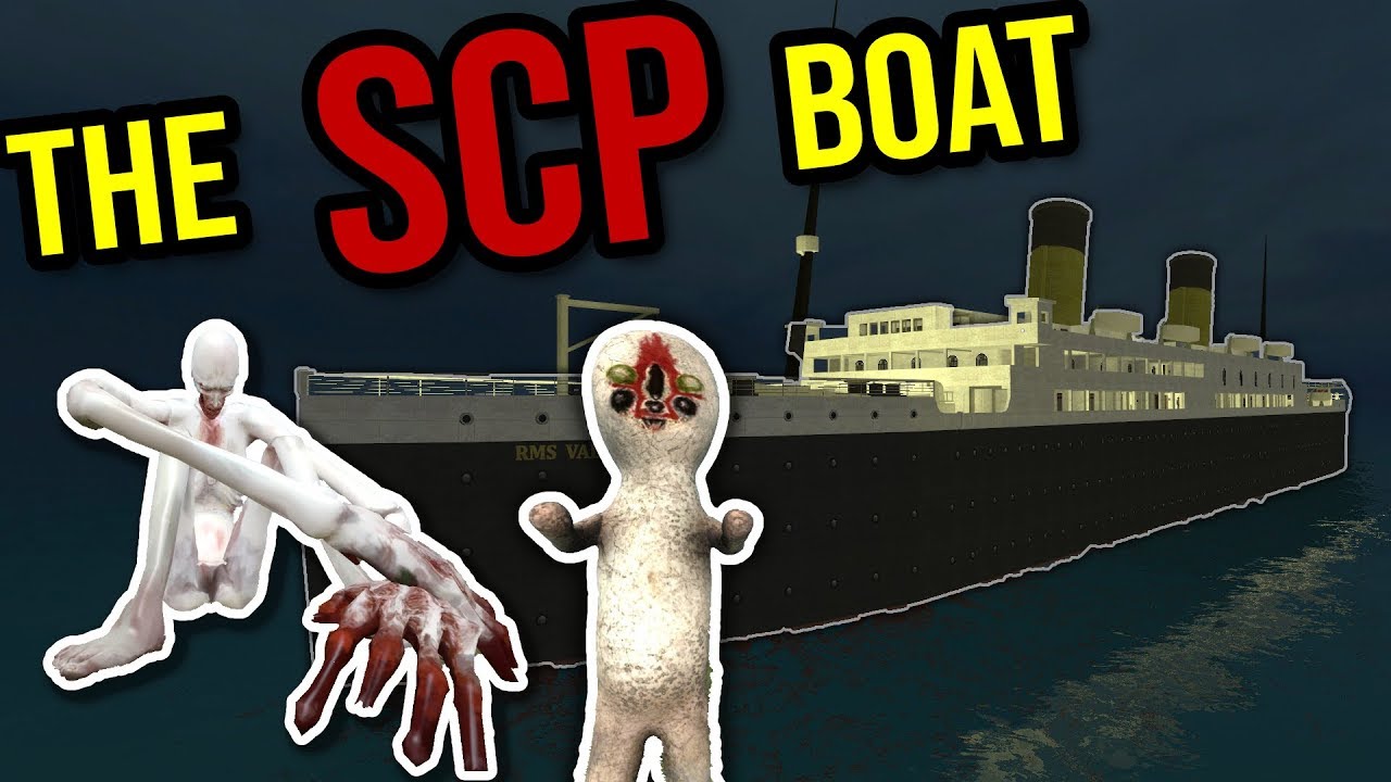 SCP EXPERIMENTS ON BOAT! (gmod scp) - YouTube