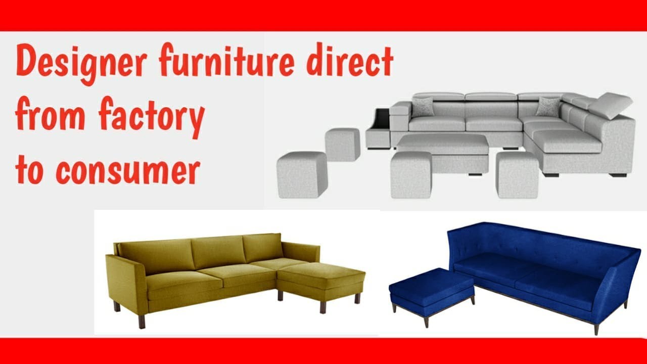 KATH FACTORY : COLLECTION OF DESIGNER SOFA SET (WITH OTTOMAN) - YouTube