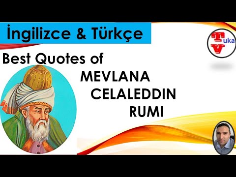 MEVLANA'nın İngilizce Sözleri ve Türkçe Anlamları #ingilizceöğreniyorum #ingilizcepratik