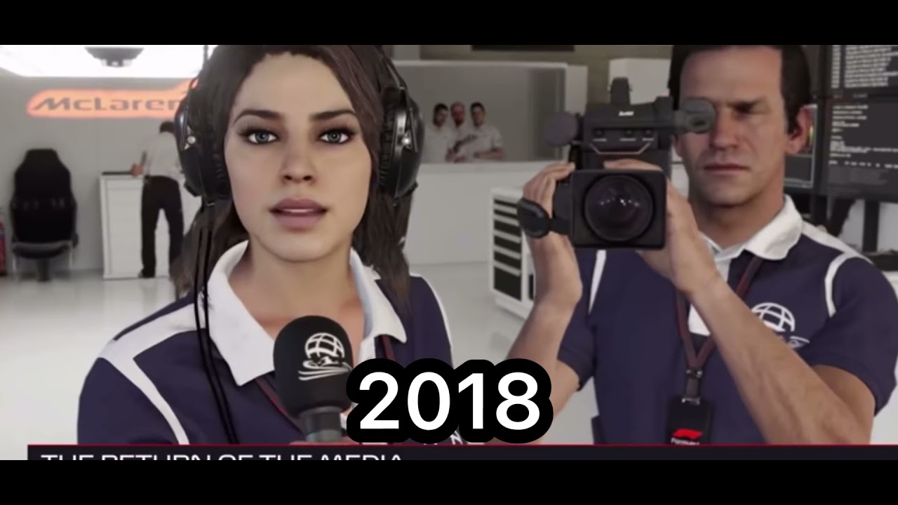 Evolution of F1 Games (2016-2021) - YouTube