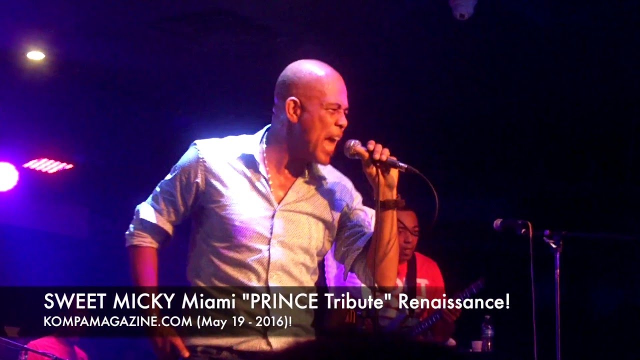 SWEET MICKY "Prince..Purple Rain/When Doves Cry" tribute Miami ...