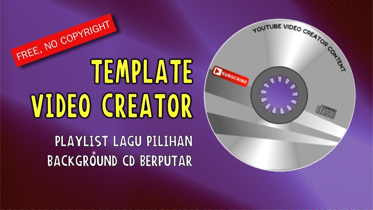 TEMPLATE Song Playlist Video Background - YouTube