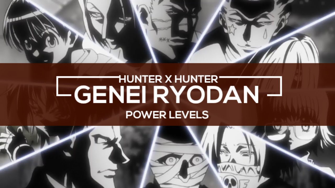 MANGA Comparison : genei ryodan members power levels - phantom troupe ...