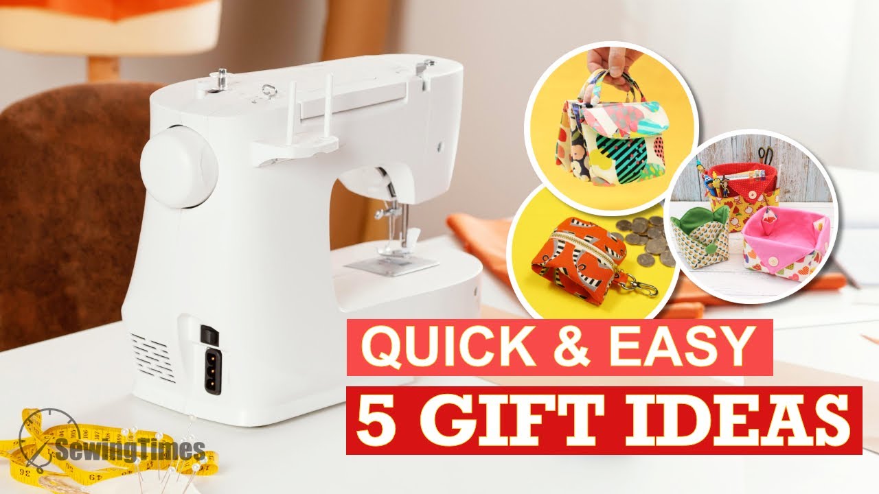 📌 5 Quick and Easy Fabric Gift Ideas You Can Sew in No Time! - YouTube