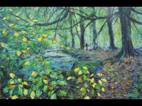 Demonstration for Spalding Art & Craft Society - YouTube
