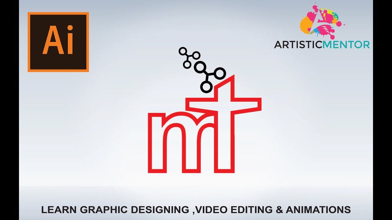 ️How To Design A Modern Logo In Illustrator Tutorial 2018 - YouTube