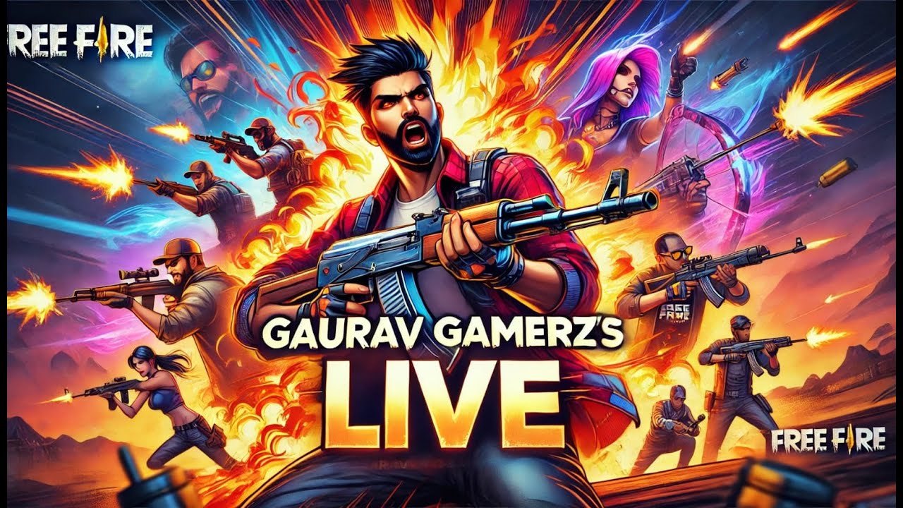 gaurav gamerz is live 👿 | live redeem code giveway 😱 | free fire live # ...