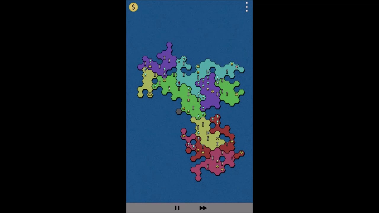 Antiyoy gameplay 2 - YouTube
