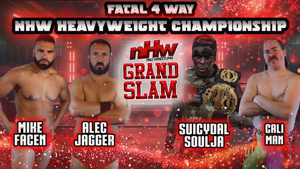 Fatal 4 Way NHW Heavyweight Championship NHW Grand Slam 25 - YouTube