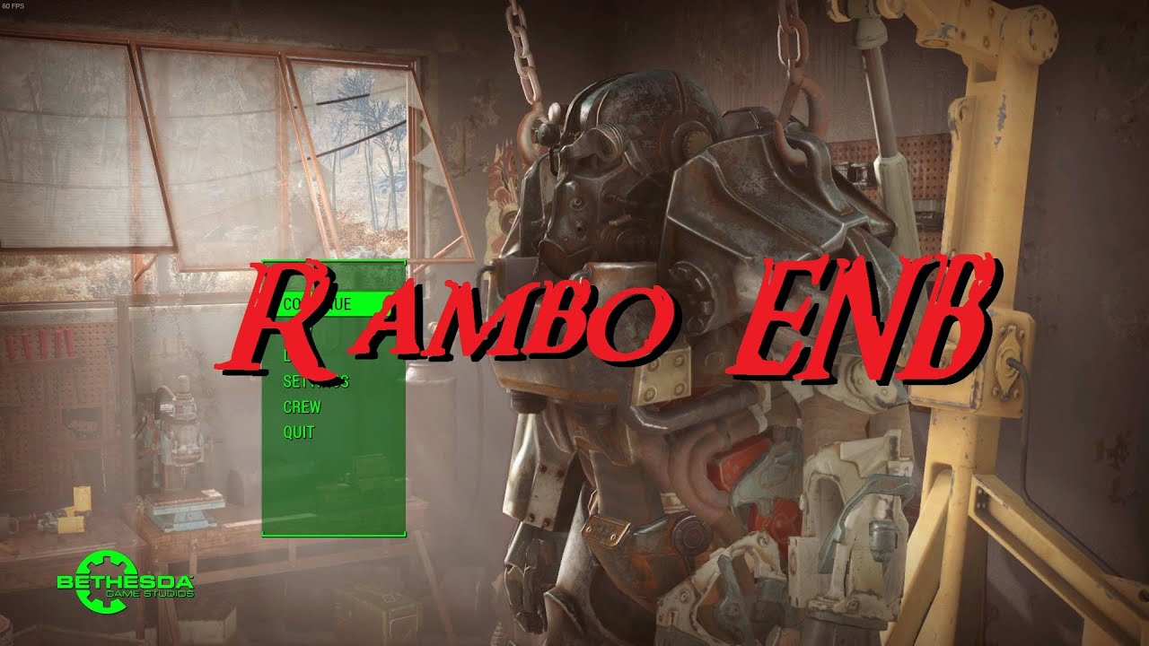 Fallout 4 Enbs - Rambo ENB - - YouTube