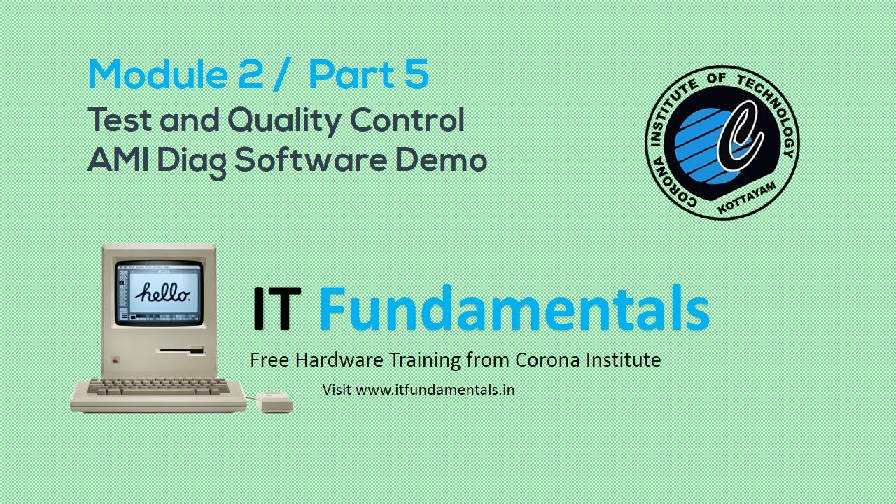 Part 20 : Test and Quality Control Software Demonstration - YouTube