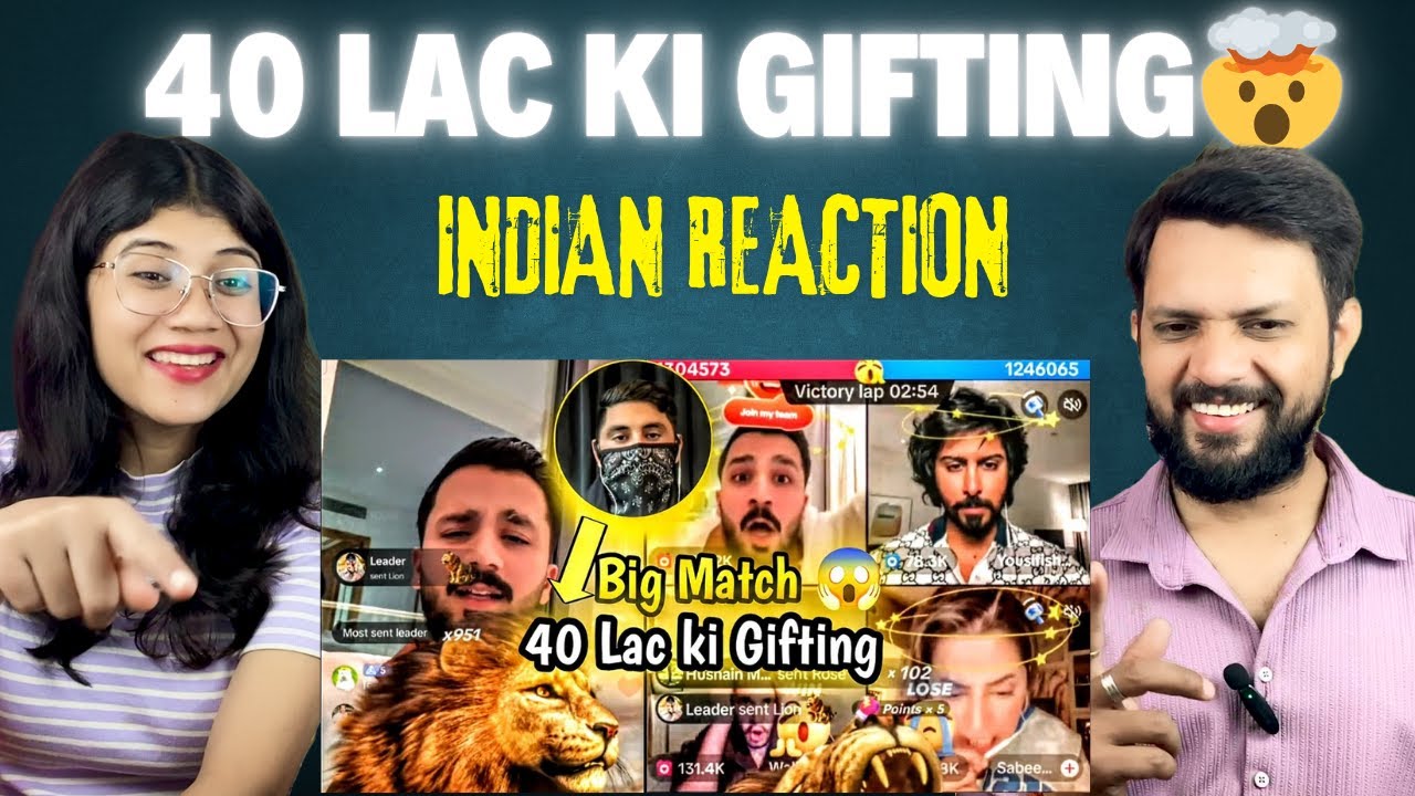 Indian Reaction on Rajab butt VS Yousaif TikTok Live BIG Match 😱 MR Patlo na ki 40 Lac ki ...
