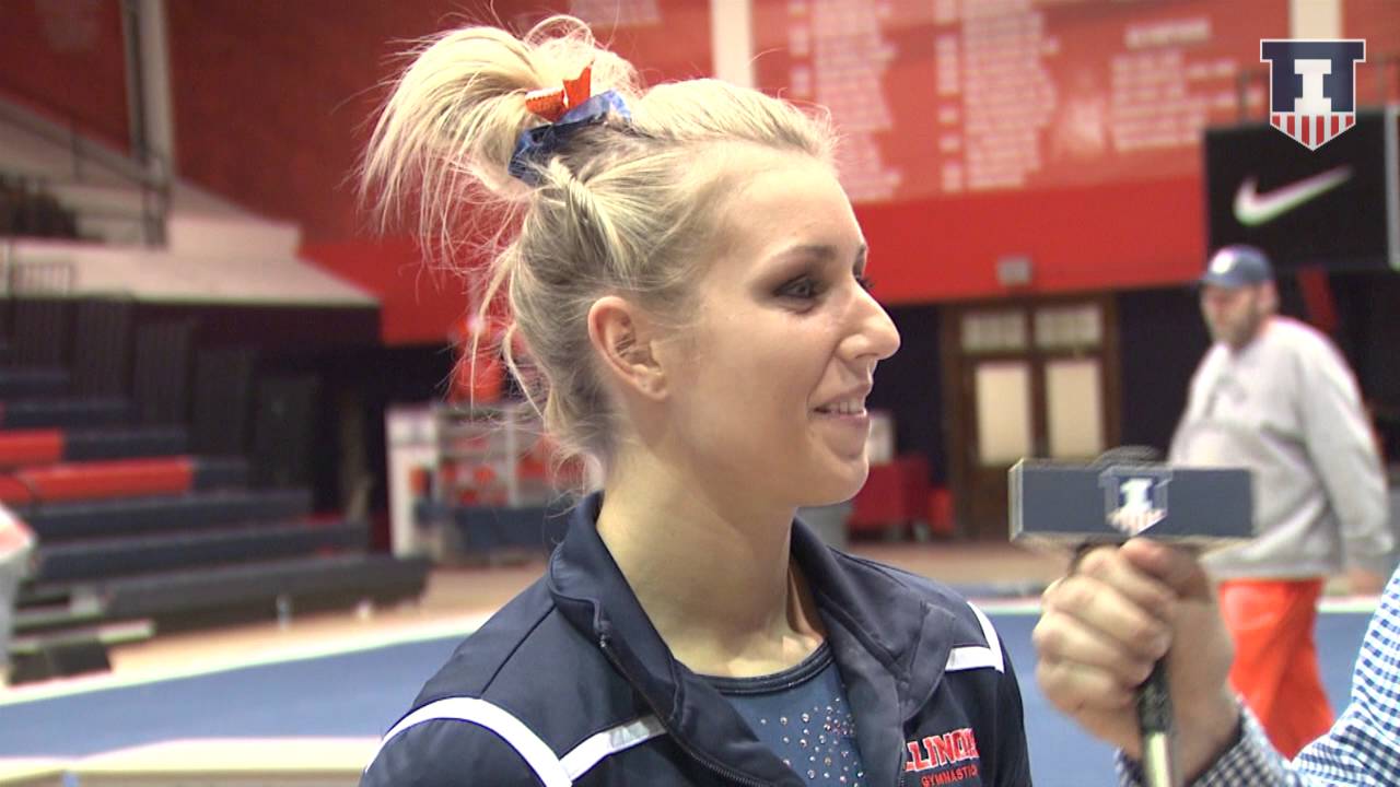 @IlliniWGym Heather Foley Post Meet Interview v Iowa State 2-26-16 ...