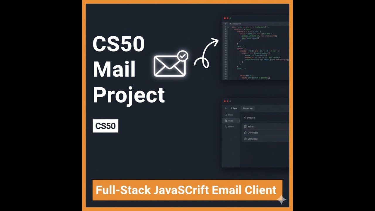 CS50 Mail Project | Full-Stack JavaScript Email Client - YouTube