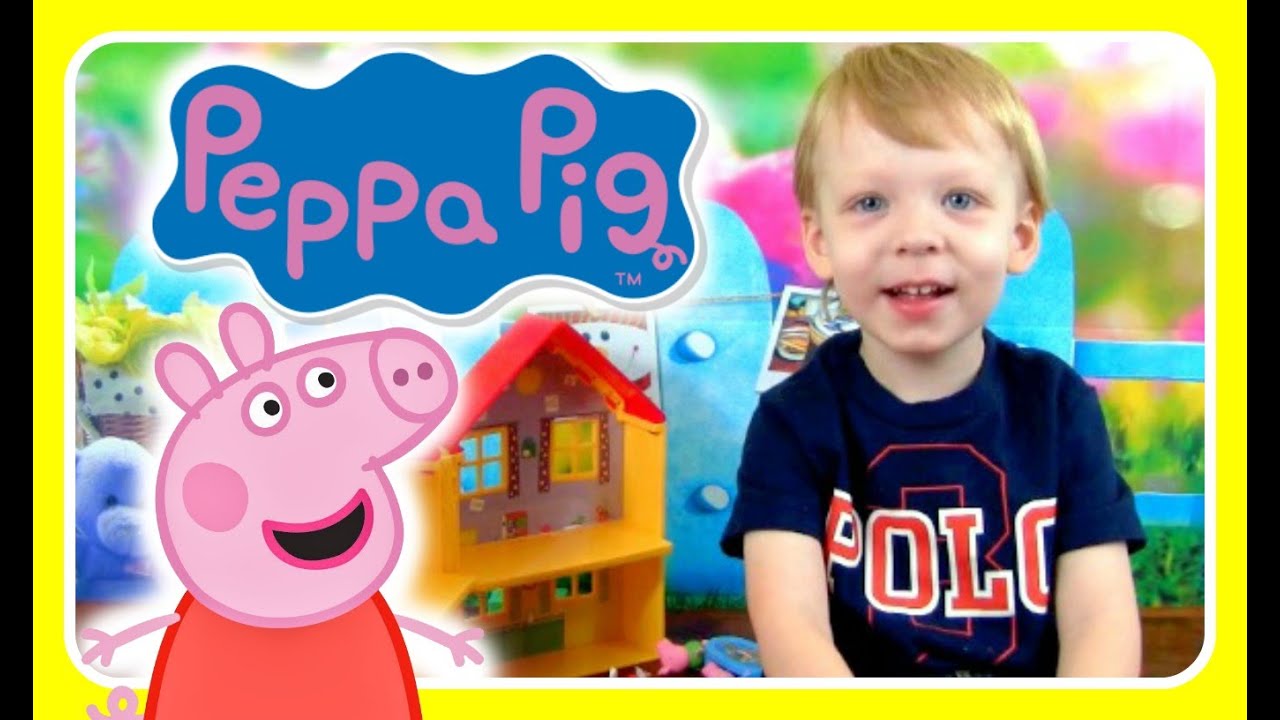 Peppa Pig Playtime! Peppa Pig TOYS! KIDS PLAYING Video! Peppa Pig ...