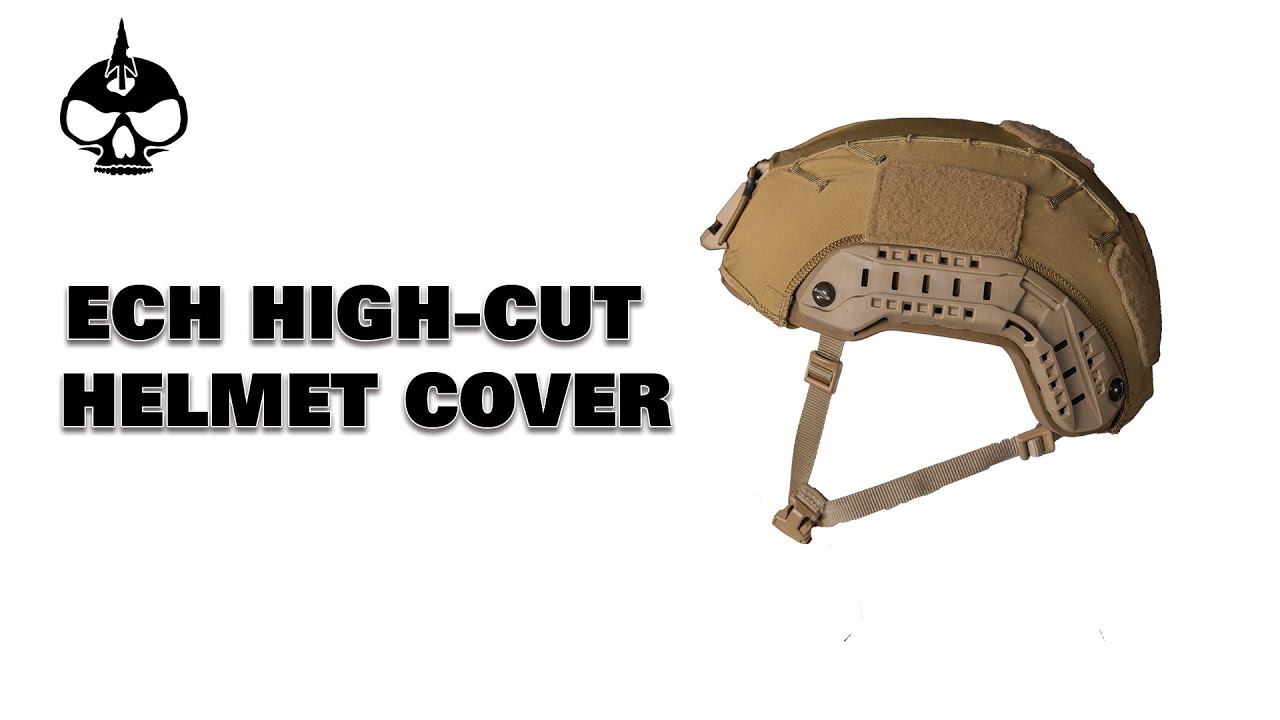 ECH High-Cut Helmet Cover Install Guide - YouTube