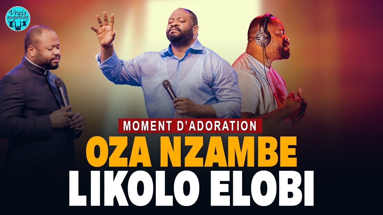 Past Moise Mbiye - Oza nzambe likolo elobi | 1 D'adoration et Louange ...