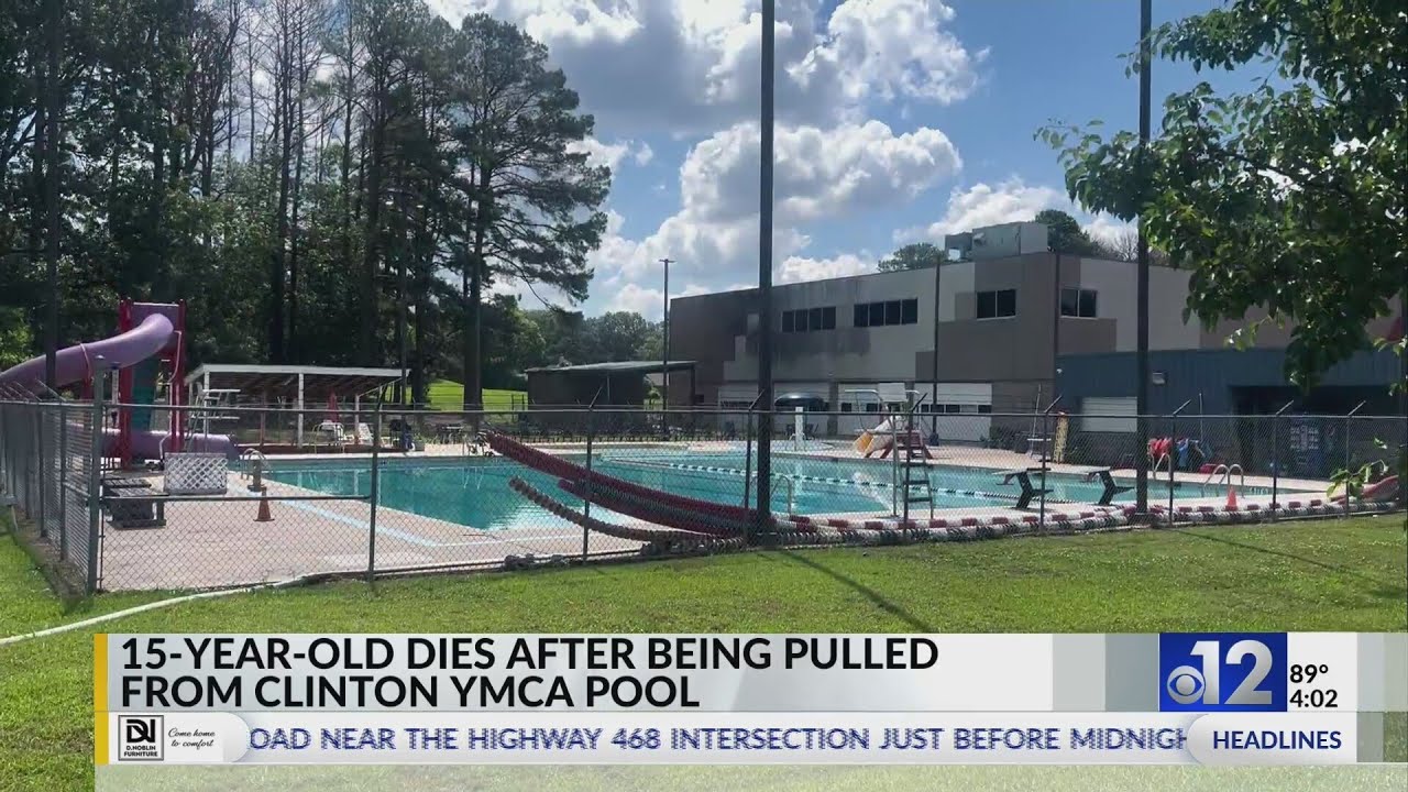 15-year-old dies after being pulled from Clinton YMCA pool - YouTube