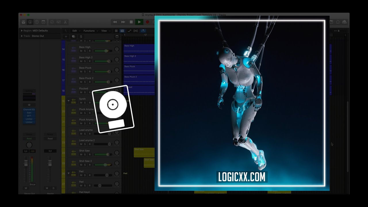 Anyma & Chris Avantgarde - Eternity (Logic Pro Remake) - YouTube