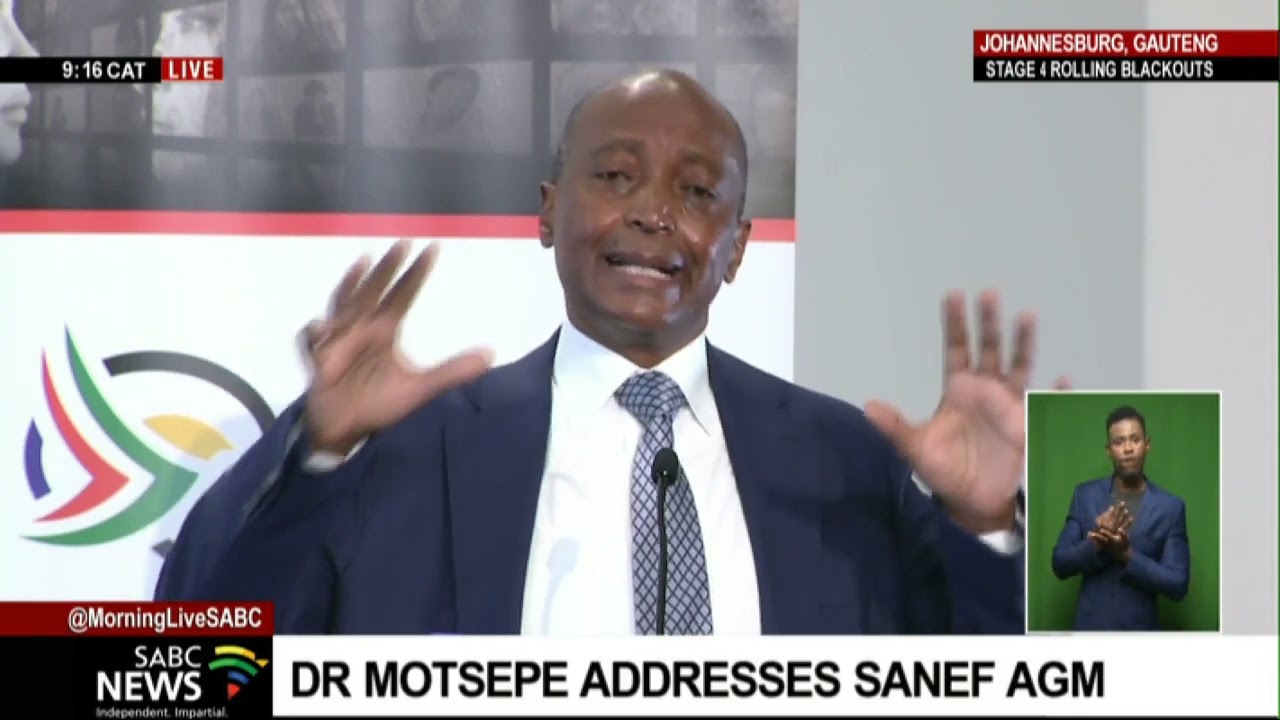 Dr Motsepe addresses SANEF AGM - YouTube
