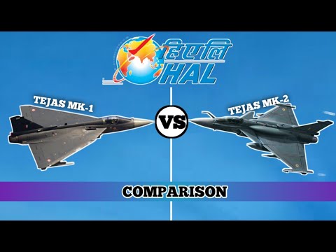 India Tejas Mk 1 vs Tejas Mk 2 Comparison 2022 - YouTube