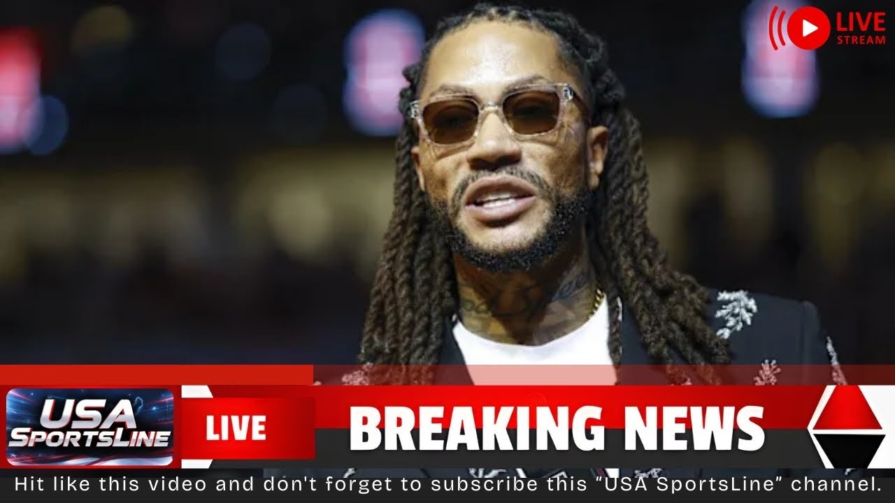 Derrick Rose's Jersey Retirement FULL Ceremony & Emotional Speech ...