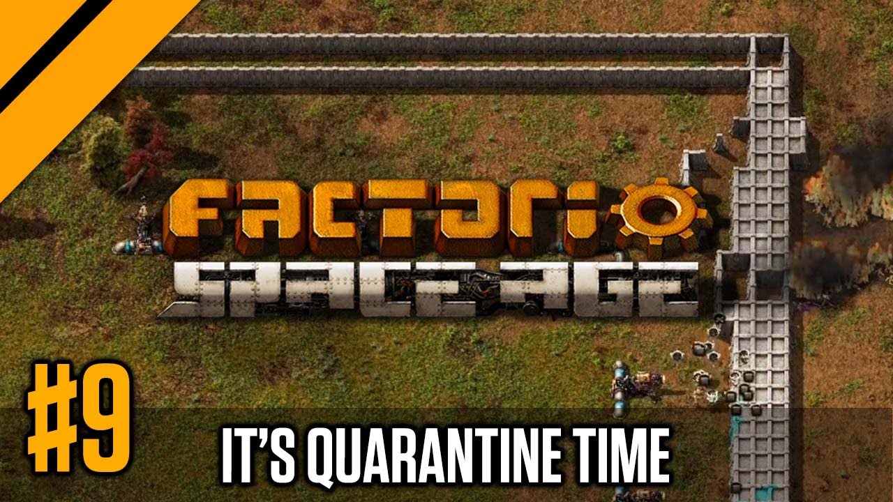 It's Quarantine Time in my Base P9 | Factorio Space Age - YouTube