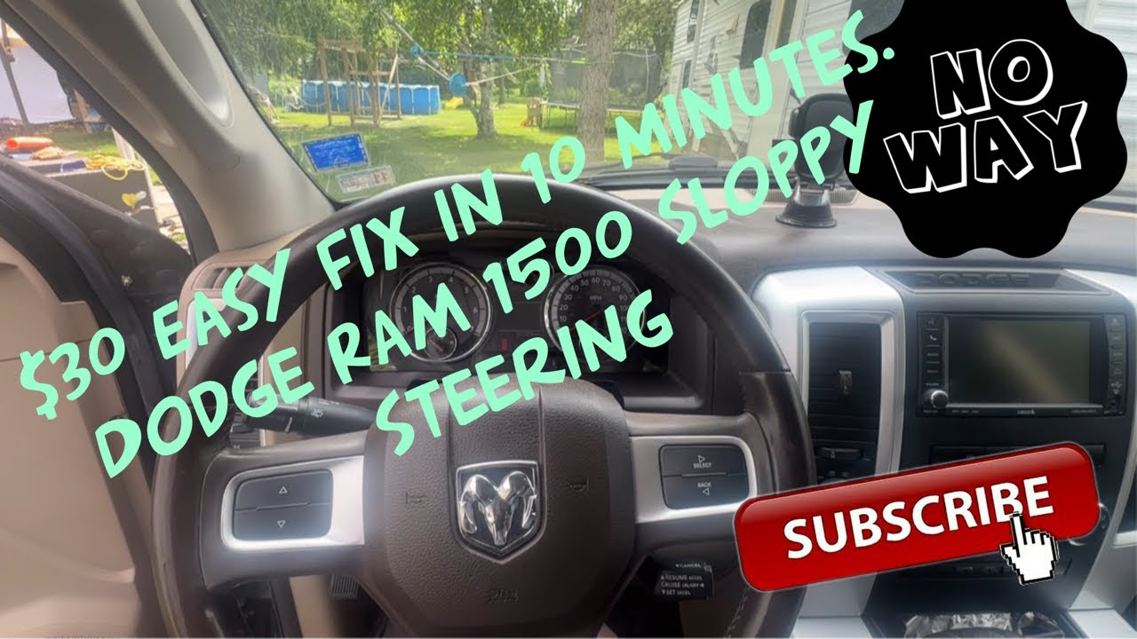 FIX: Dodge Ram 1500 Loose Steering - YouTube