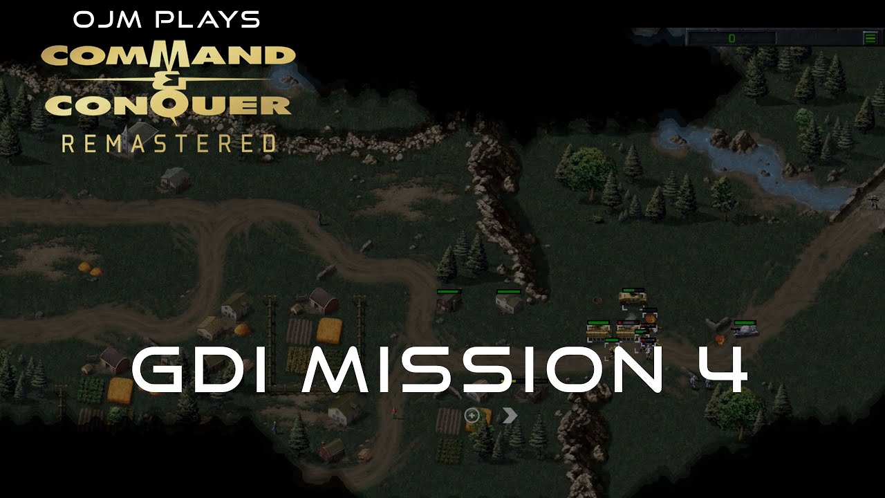 Command and Conquer Remastered: GDI Campaign Mission 4 - YouTube