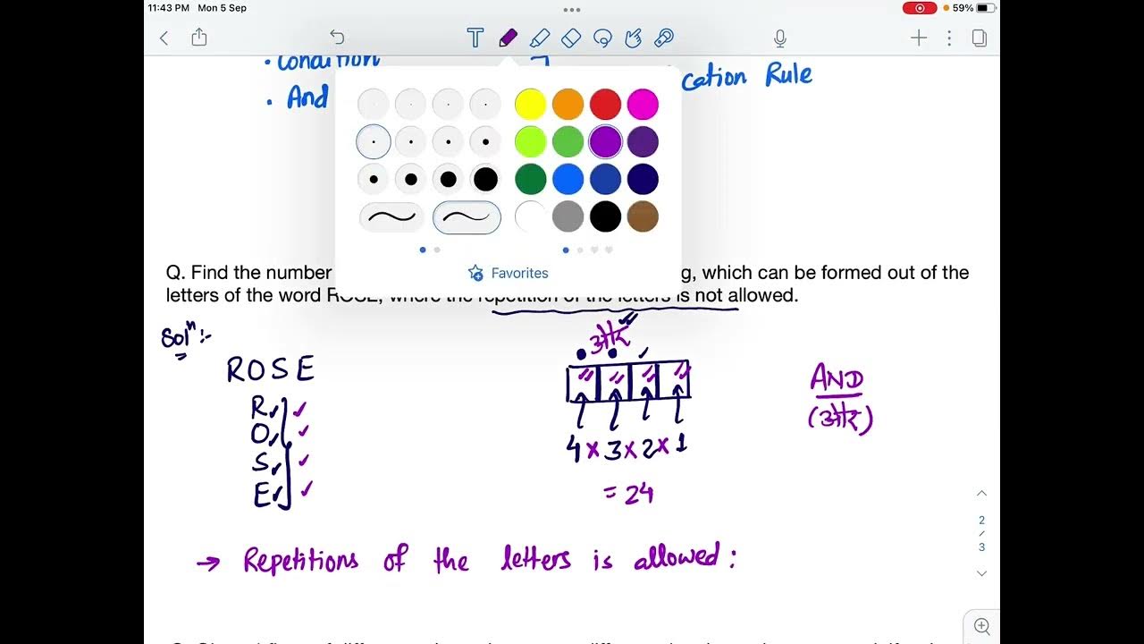 Fundamental Principal of Counting- Addition Rule, Multiplication Rule | Fundamentals of Counting ...