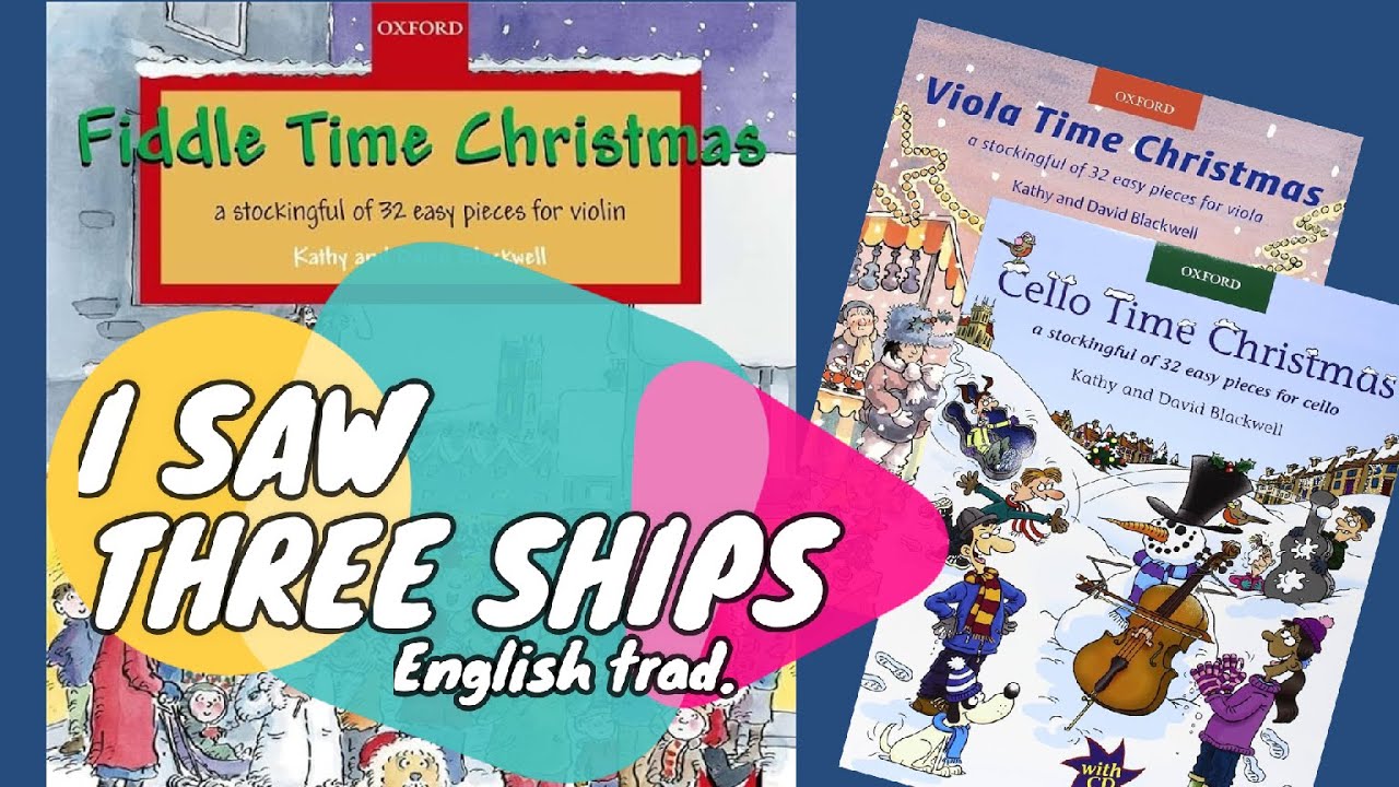 I Saw Three Ships (duet) | Fiddle Time Christmas | Viola Time | Cello ...