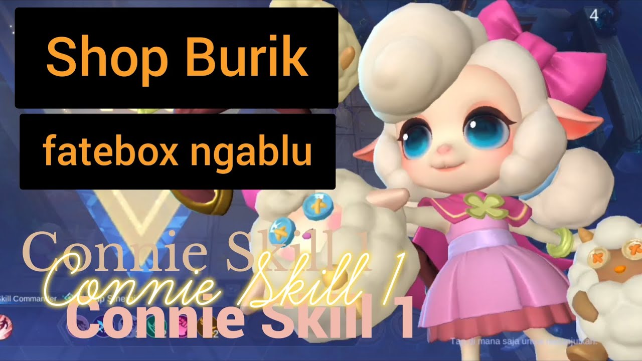 TIPS N TRICKS MAGIC CHESS MLBB || CONNIE SKILL1 || SHOP BURIK FATEBOX ...