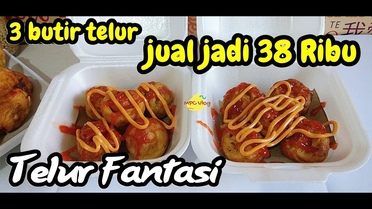 HANYA 3 BUTIR TELUR BISA BIKIN TELUR FANTASI SELARIS INI ANAK SEKOLAH ...