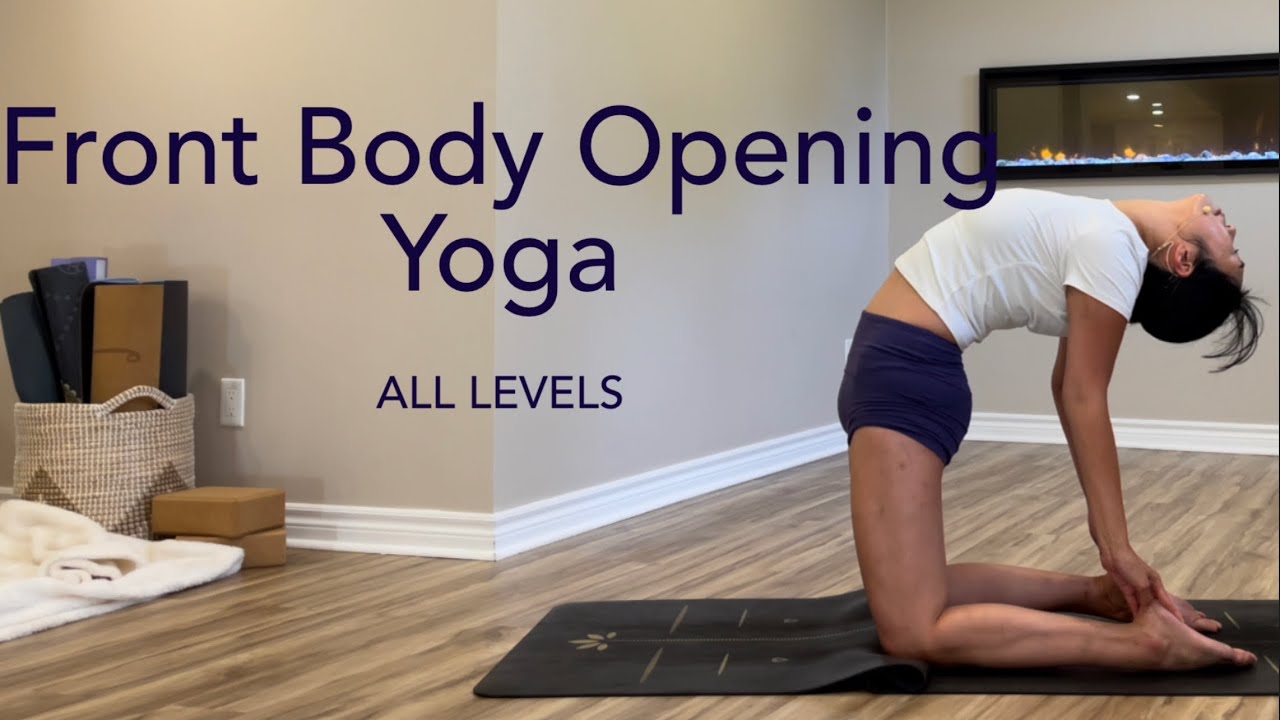 Chest and shoulder opening feel amazing flow - YouTube
