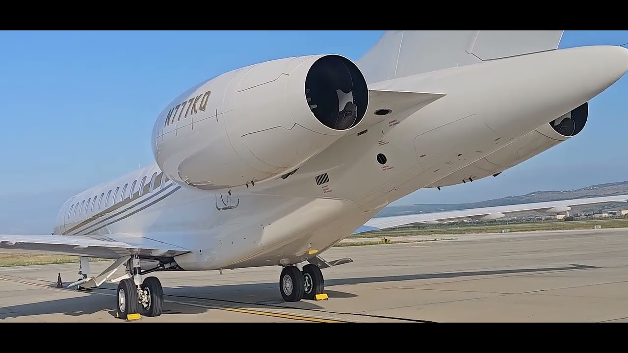 Aircraft Bombardier Global 7500 GL7T #airplane #aviation #airport # ...