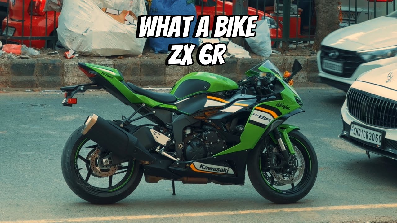 “What a Beauty! Kawasaki Ninja ZX-6R Street Sight!”💚💚 - YouTube