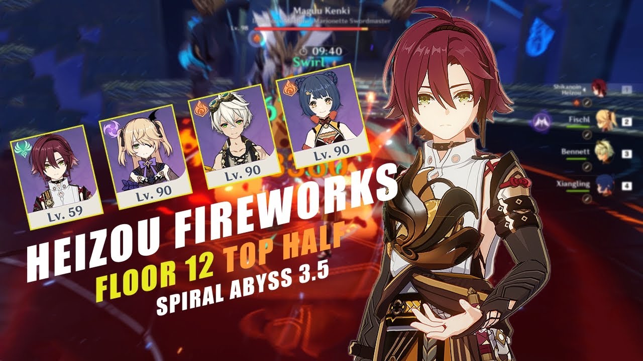 Try out this explosive Heizou Fireworks Team | Genshin Impact v3.5 ...