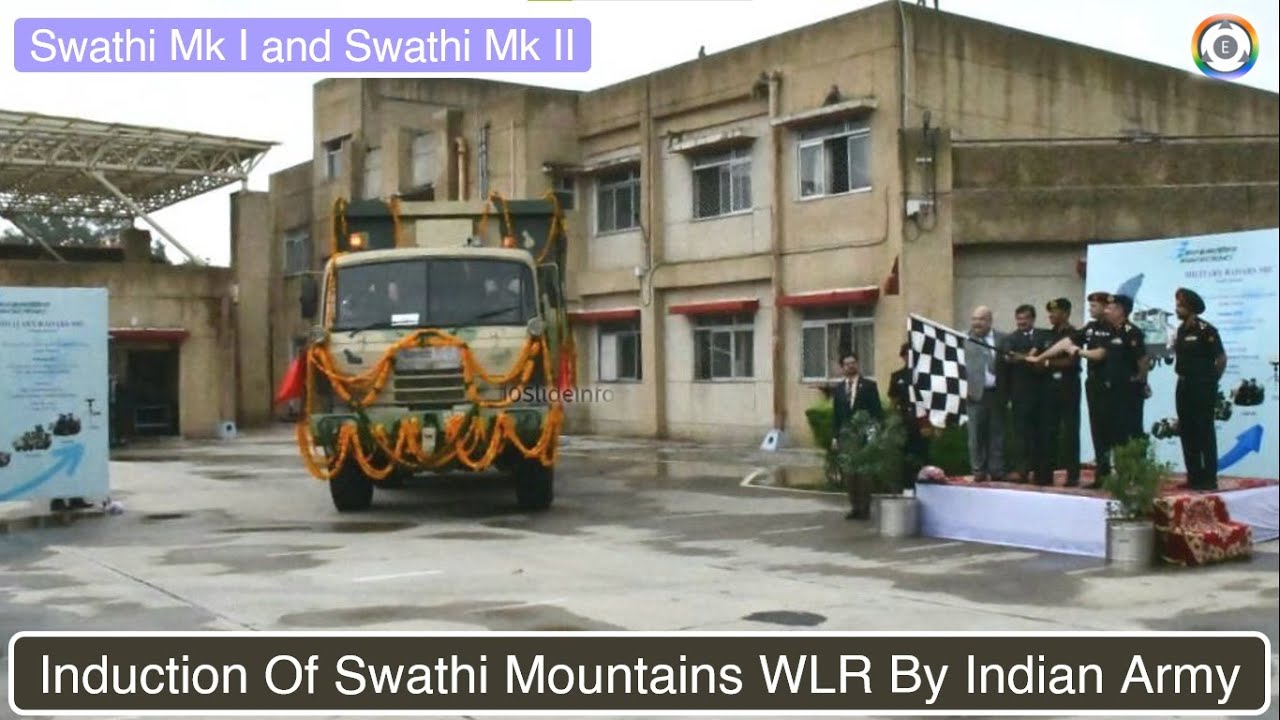 Induction Of Swathi Mountains WLR By Indian Army | Swathi Mk I and ...
